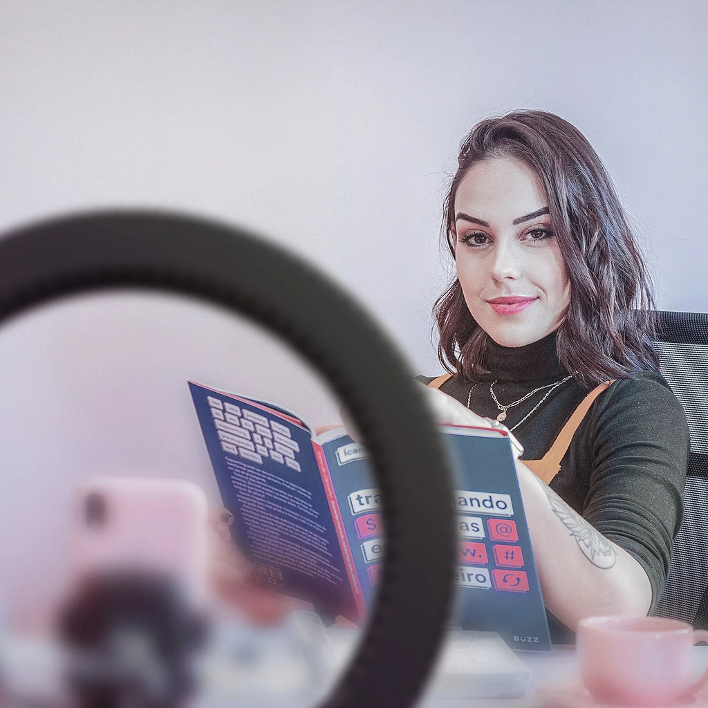 IVISII 19 inch Ring Light R65C with Stand and Phone Holder – ivisii